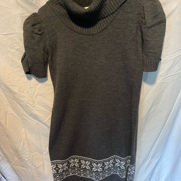 AB Studio | Dresses | Ab Studio Charcoal Knit Sweater | Poshmark